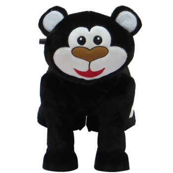 Les fabricants ont mélangé la série de voiture de jouet de peluche/de voiture/de terrain de jeu animaux d'enfant de plaza
