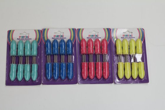 Metal Skewers + Plastic 8pk Corn Skewers , Kitchen Products