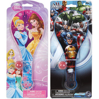 Jouet en plastique de boule de palette d'enfants, Spider-Man final Minnie
