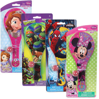 Princesses Plastic Paddle Ball Toy de Disney pour les boîtes professionnelles