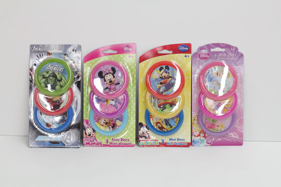 Mini Mickey Mouse Clubhouse Plastic Flying Disc ,  3⅜" Disney