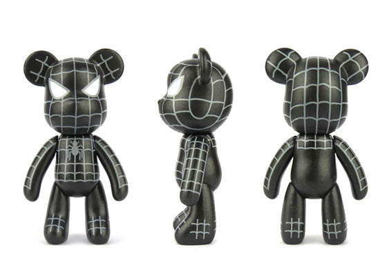 3-Inch Cute Bear Toys Acrylic Box Packing For Furniture Display