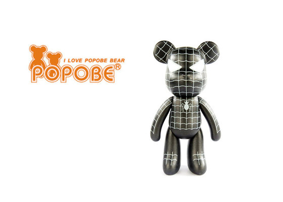 New Plastic Phone Stent Personalized Bear Gifts POPOBE Black Spider Man