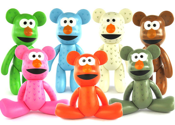 Cute POPOBE 5'' Set Personalized Bear Gifts for Home Decor and  Phone Stent