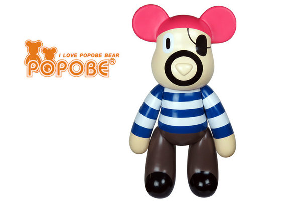 Home Decoration OEM Hand Drawing 80CM POPOBE PVC Bear for Promotion Products