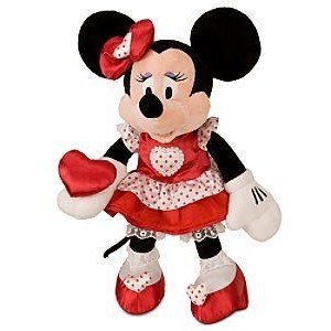 jouets bourrés de jour de valentines de poupée de peluche de 40cm Minnie Mouse pour des amants
