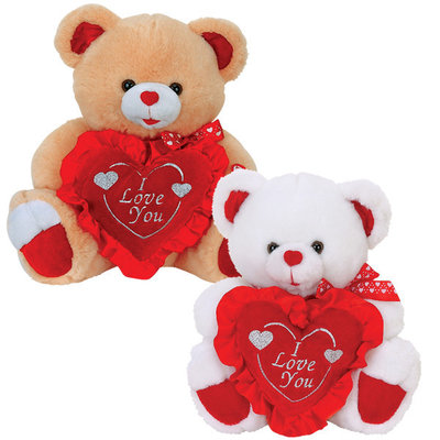 Peluches blanches d'ours de nounours