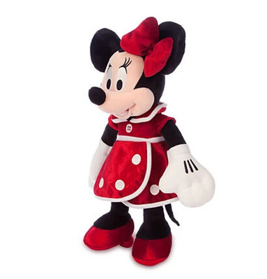 Fashion Red Disney Plush Minnie Mouse for Valentine days Stuffed Toys