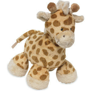 La petite peluche mignonne grise faite sur commande de peluche de girafe de bébé joue 8 pouces