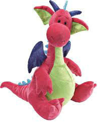 Jouet mou de peluche d'enfants de peluches de dragon de Dino à ailes par mode