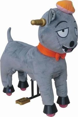 La grande peluche molle noire mignonne a bourré des animaux de jouets de lapin pour des garçons/filles