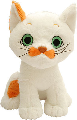 peluche noire/blanche de 12 pouces de chat joue la peluche molle de bande dessinée