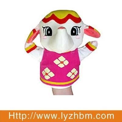 plush finger puppet