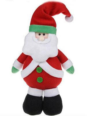 Jouet de peluche de bonhomme de neige de poupée de Santa bourré par Noël mignon pour des enfants
