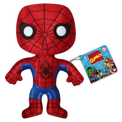 La peluche mignonne de bande dessinée de peluches de Spiderman joue pour la partie/festival