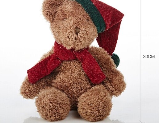 Jouets de peluche de Noël pour le cadeau