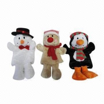 Christmas Plush Toys, Measures 6 Inches or 15cm, Suitable for iPhone, Also Available in Green