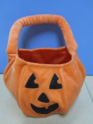La peluche orange adaptée aux besoins du client de Halloween joue le sac bourré 12 par pouces pour la partie