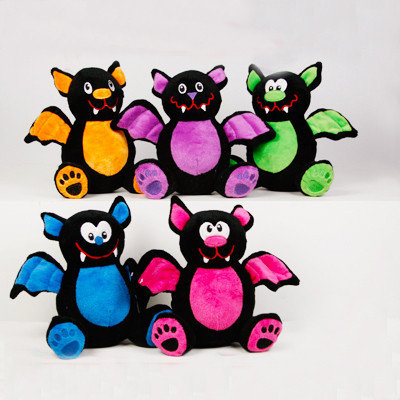 la peluche verte de Halloween de 10 pouces joue l'ours de nounours de Halloween Animails bourré