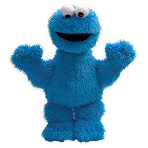 Peluches de monstre de biscuit de Sesame Street