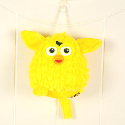 Jouets de peluche de bande dessinée de peluche de Furby avec l'oeil en plastique pour la collection
