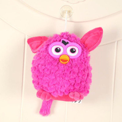 Jouets de peluche de bande dessinée de peluche de Furby avec l'oeil en plastique pour la collection