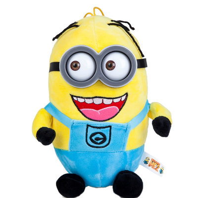 Bel ignoble je le subordonné 2 avec la peluche de bande dessinée de l'oeil 3D joue pour des cadeaux de promotion