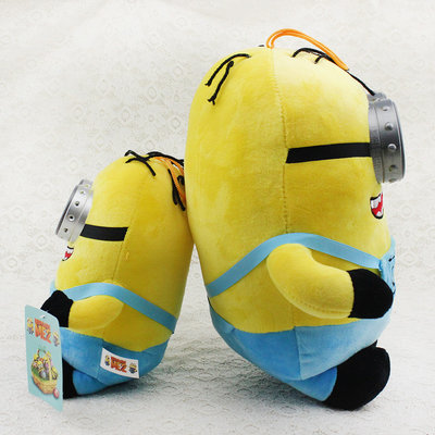 Bel ignoble je le subordonné 2 avec la peluche de bande dessinée de l'oeil 3D joue pour des cadeaux de promotion