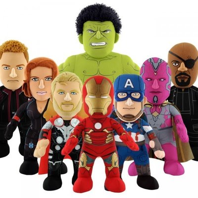 10inch Super Hero Cartoon Characters Batman Man of Steel Superman Stuffed Plush Action Figure