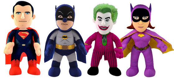 10inch Super Hero Cartoon Characters Batman Man of Steel Superman Stuffed Plush Action Figure
