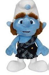 Jouets mignons et par bleu bourrés de peluche de bande dessinée de jouet pour des bébés, enfants