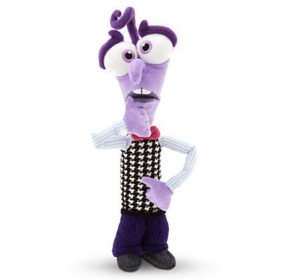 Children Inside Out Plush Disney Princess Dolls 30cm with Purple