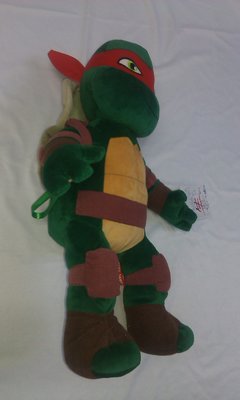 la peluche adolescente verte de bande dessinée de 18 de pouce de mutant tortues de Ninja joue des peluches