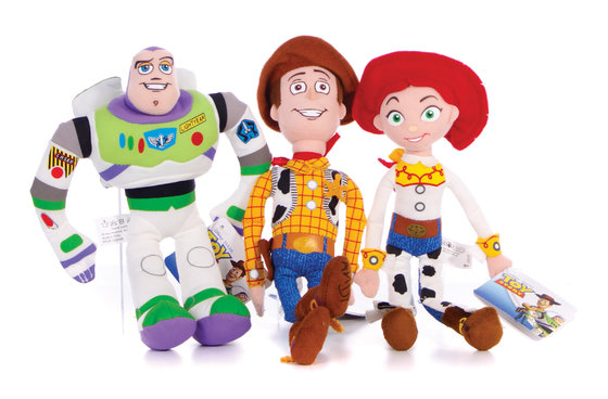 Toy Story 3 jouets de peluche de Disney de nombre d'actions de Jessie avec adaptent le logo aux besoins du client
