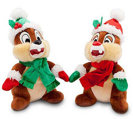 20cm Cartoon Disney Plush Toys Dale and Chip Charistmas Stuffed Animals