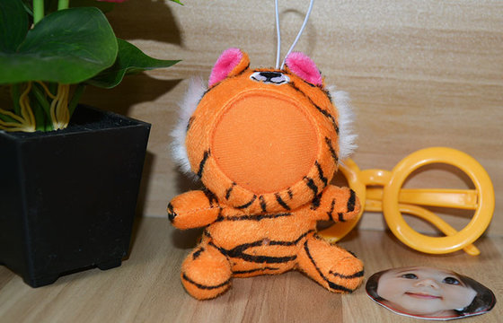 La belle belle grenouille DIY a bourré le jouet de visage de la peluche 3D pour le cadeau d'enfant