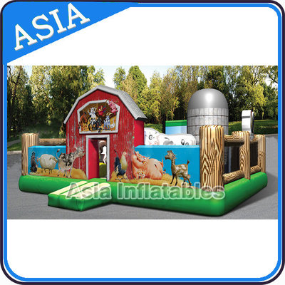 Inflatable animal world giant playground/inflatable amusement park