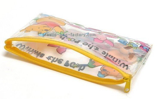 Les sacs en plastique de serrure de fermeture éclair d'ours de Winnie, zip-lock mignon d'enfant petit met en sac 20x13cm
