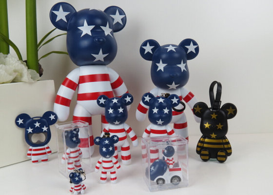 Cute POPOBE Personalized Bear , Gifts USA Flag Business POPOBE Bears