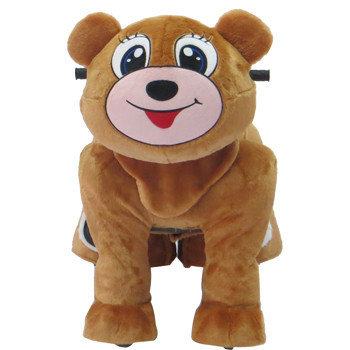 Noël tenu dans la main de jeux de jouets électroniques a animé l'animal électrique de peluche de jouets de peluche