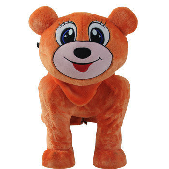 Noël tenu dans la main de jeux de jouets électroniques a animé l'animal électrique de peluche de jouets de peluche