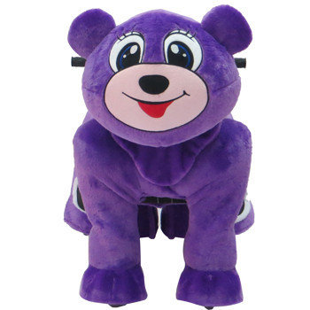 Noël tenu dans la main de jeux de jouets électroniques a animé l'animal électrique de peluche de jouets de peluche