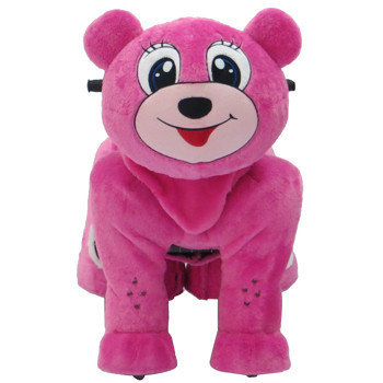 Noël tenu dans la main de jeux de jouets électroniques a animé l'animal électrique de peluche de jouets de peluche