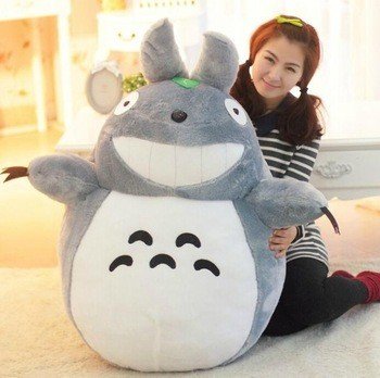 40CM arrivée de nouveaux Cartoon Totoro Plush Toys célèbres Cartoon Peluches meilleur cadeau pour enfant