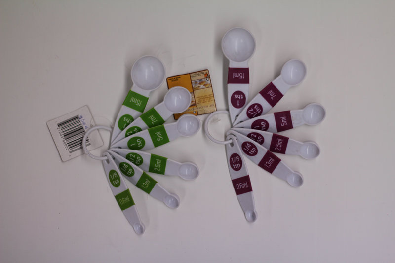 6PC Measuring Spoon Set , Kitchen Products With Soft Touch Handle