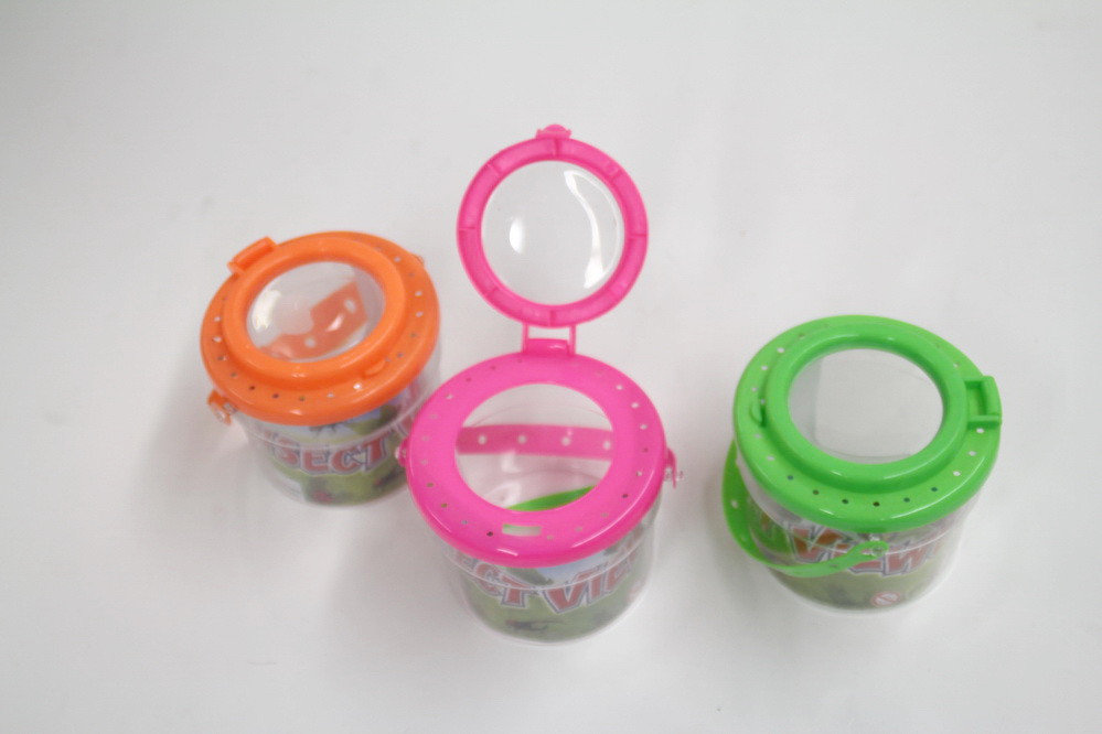 Branchez les enfants sur table d'écoute de kit de collecteur, la loupe des enfants de découverte d'insecte pour les âges 4+