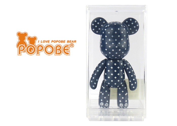 les jouets mignons d'ours de conception des couples 3-Inch autoguident le cadeau d'affichage de décoration