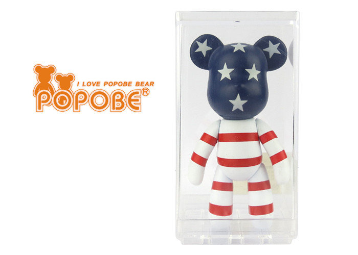 3-Inch / 8.2CM  Christmas Gift Soft Plastic Cute Bear Toys Decorate Desk