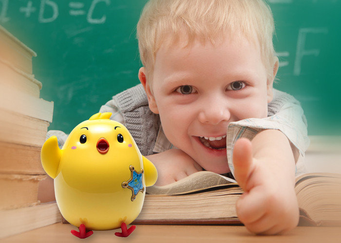 Baby Chicken English Education Story Telling Toys Story Machine Plastic ABS