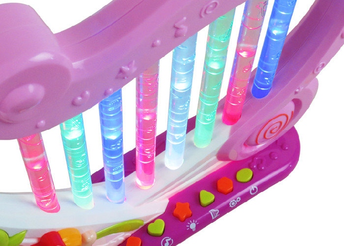 Les jouets éducatifs de musique d'enfants de rose avec l'écouteur soutiennent la chanson et l'histoire